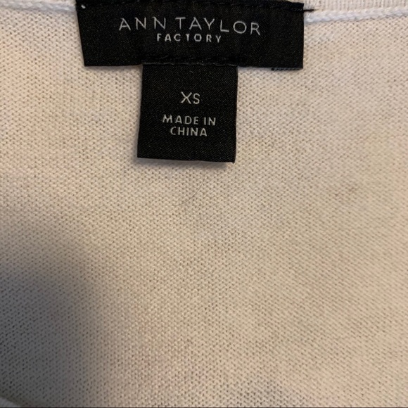 Ann Taylor Factory | Sweaters | Ann Taylor Factory Lightweight Floral ...